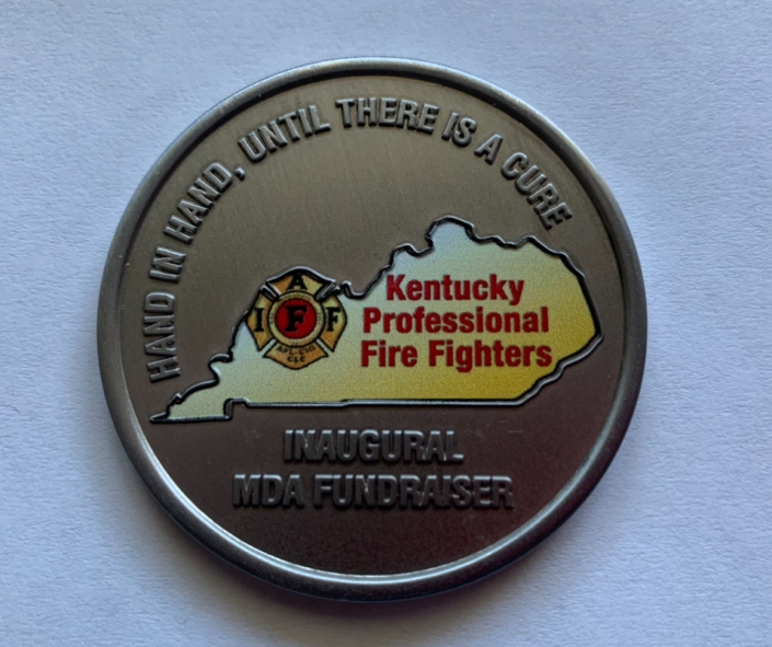 Special Edition MDA Challenge Coins! – Kentucky Professional Fire Fighters